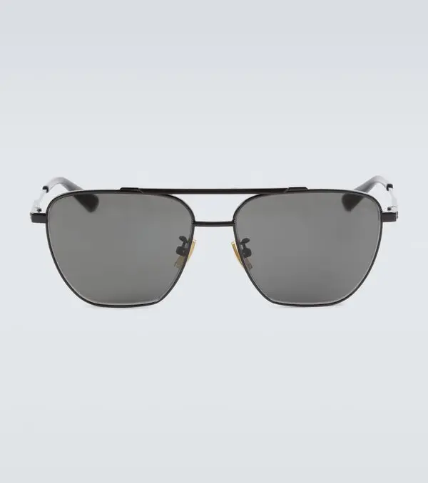 Bottega Veneta Aviator Sunglasses - Black