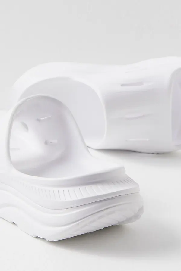 HOKA® Ora Recovery Slide 3 - White/white