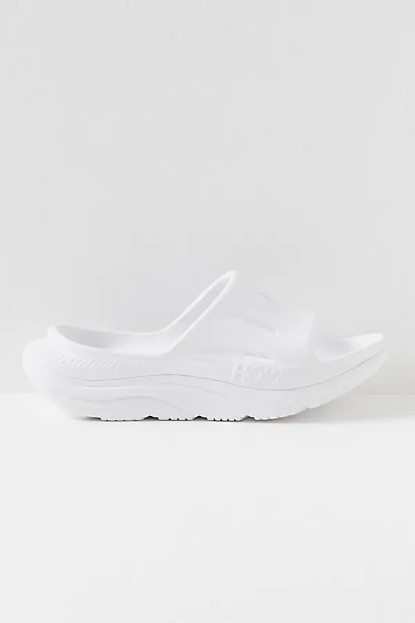 HOKA® Ora Recovery Slide 3 - White/white