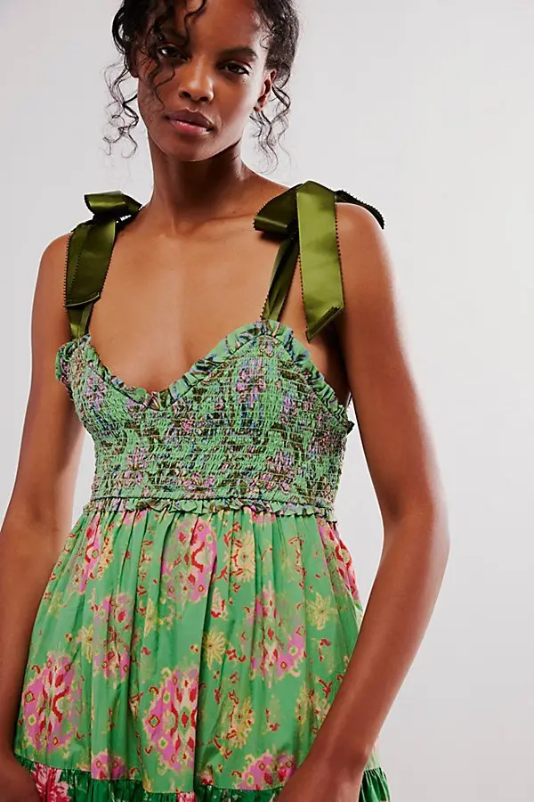 chinese dress ladies Free People Women's Bluebell Maxi Dress, Cool Combo, S at Amazon Women's  Clothing store main image 1