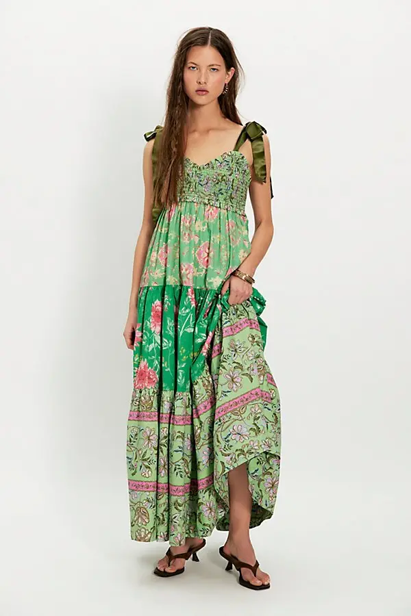 Free People Bluebell Maxi Dress - Candy Combo | Editorialist