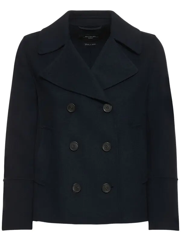 Max Mara Teismo Short Wool Blend Jacket