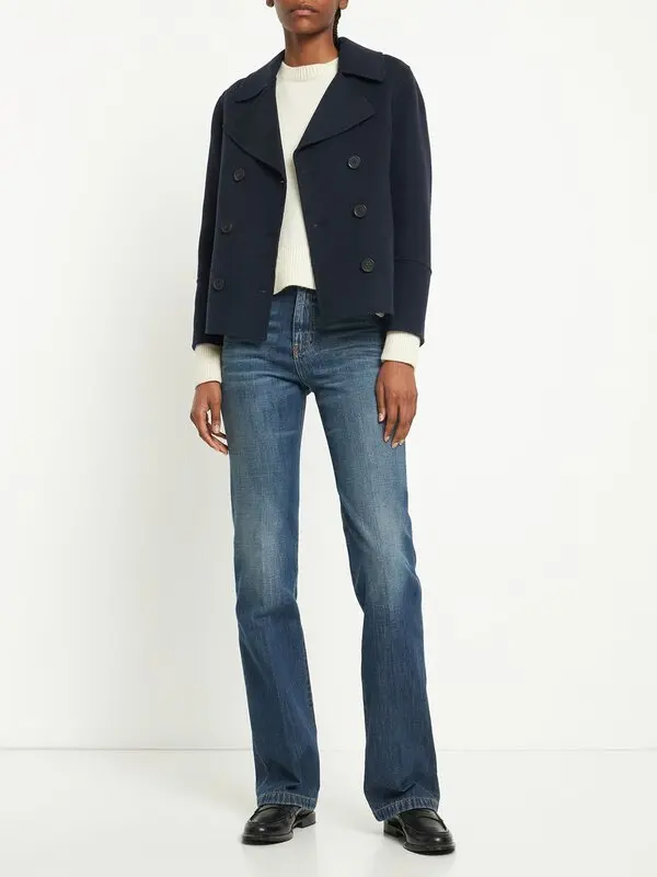Max Mara Teismo Short Wool Blend Jacket