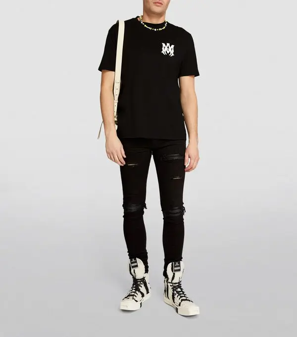 Amiri Logo T-shirt - Black