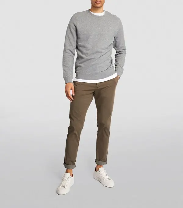 Sunspel Loopback Sweatshirt - Grey