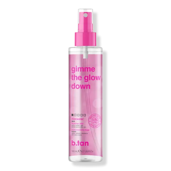 B.TAN Gimme The Glow Down Facial Tan Mist - One-color