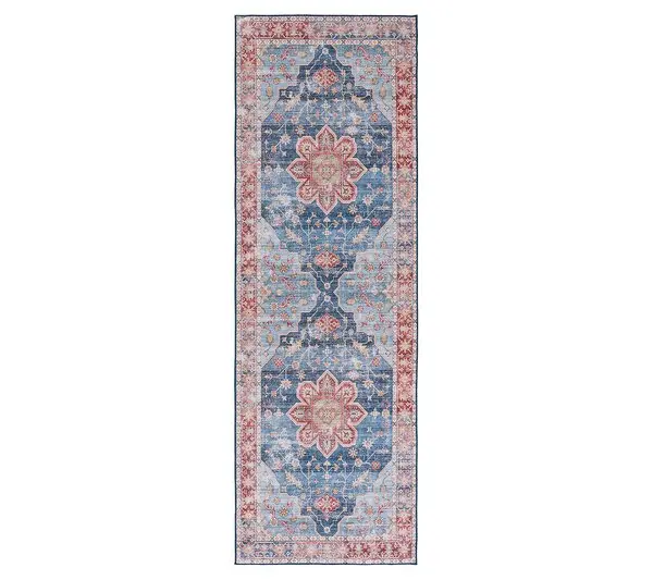 SAFAVIEH Tucson 110 Machine Washable 2'-6' X 8' Rug - One-color