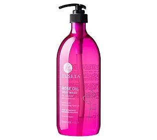 LUSETA BEAUTY Rose Oil Body Wash 33.8 Oz - One-color
