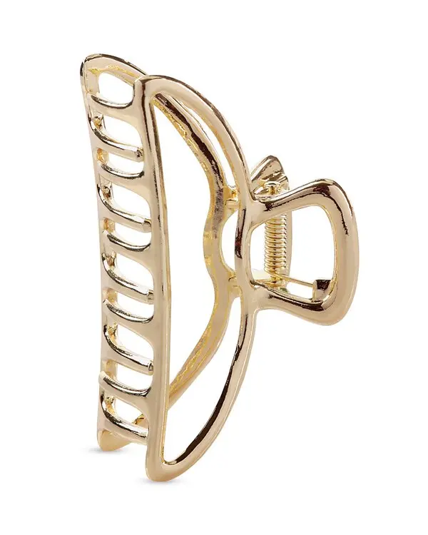 KITSCH Metal Open Shape Claw Clip - Gold