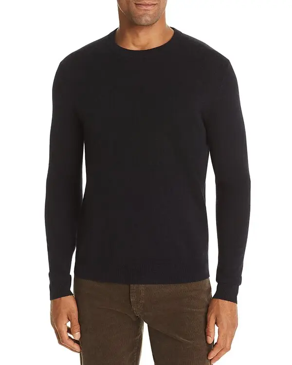 Bloomingdale'S Cashmere Crewneck Sweater - Black