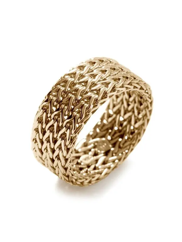 John Hardy 18kt Yellow Classic Chain Ring