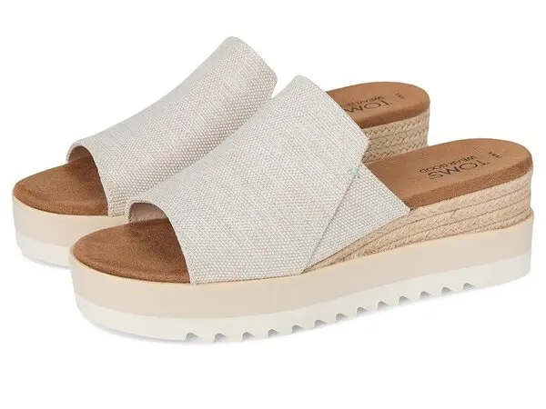 Toms Diana Mule Platform Heel - Gray