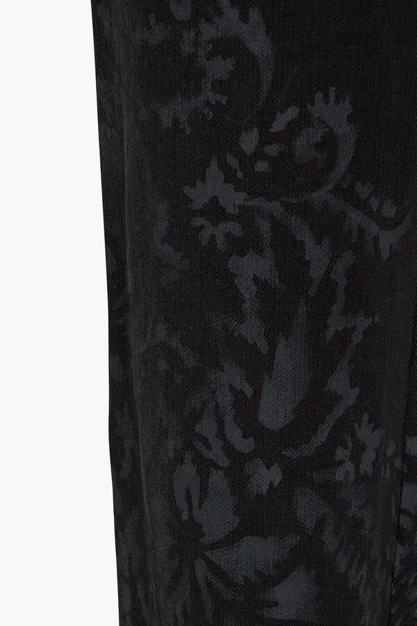 Etro Printed Linen, Wool And Cottonblend Sweatpants