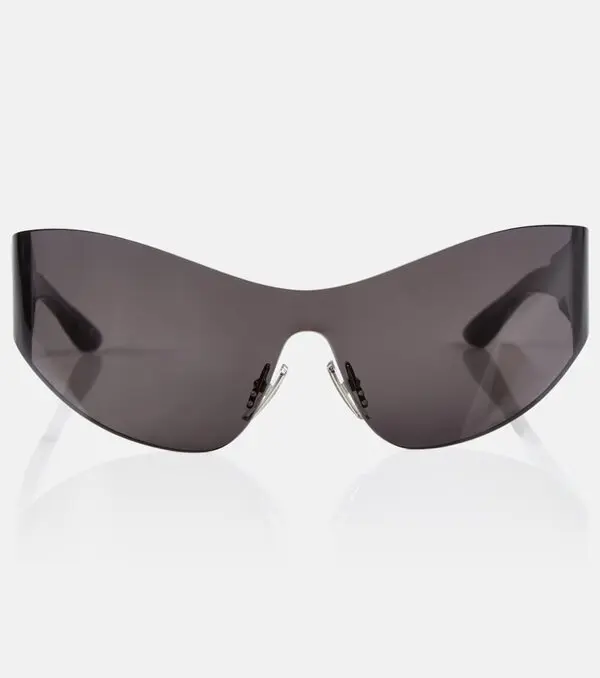 Balenciaga Mono Mask Sunglasses - Grey