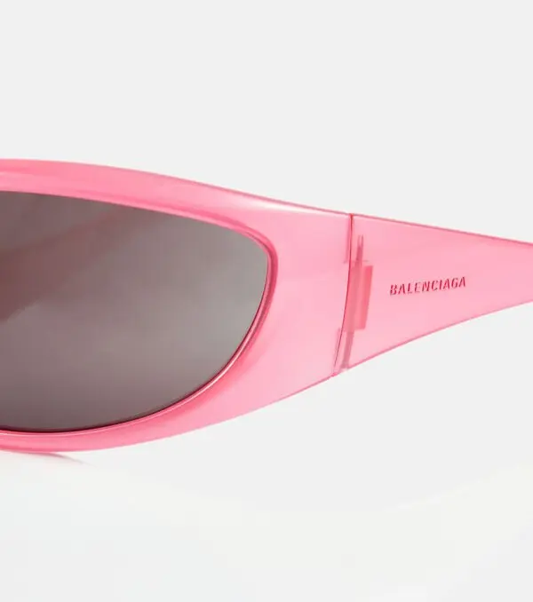 Balenciaga Skin Oval Sunglasses