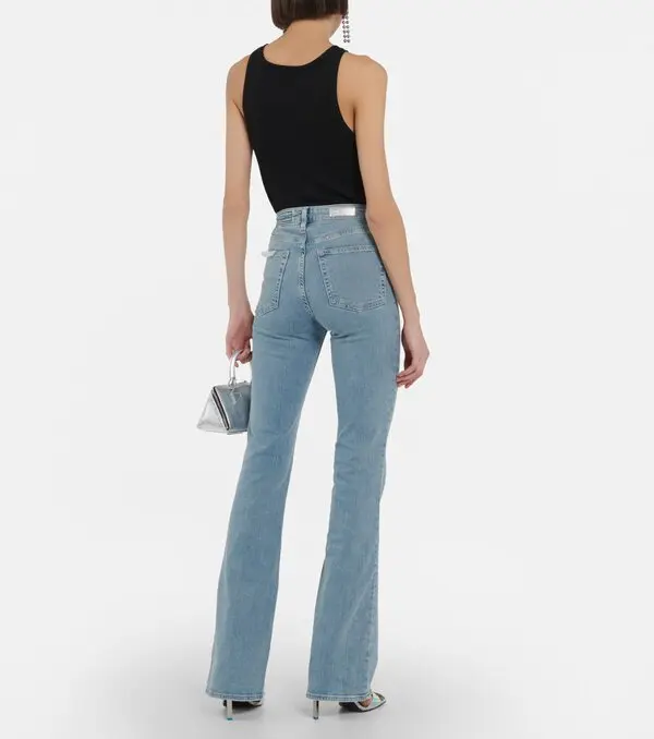 Ag Patty High-rise Flared Jeans