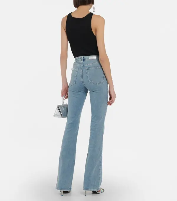Ag Patty High-rise Flared Jeans