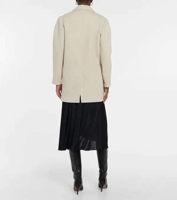 Isabel Marant Jilinka Wool And Cotton Coat