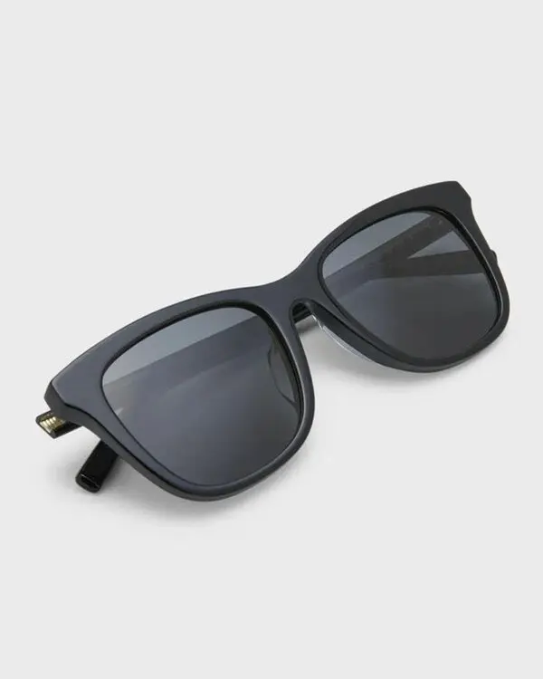 Saint Laurent Logo Square Sunglasses