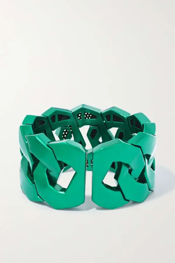 SABBADINI Soho Titanium, Tsavorite, And Garnet Cuff