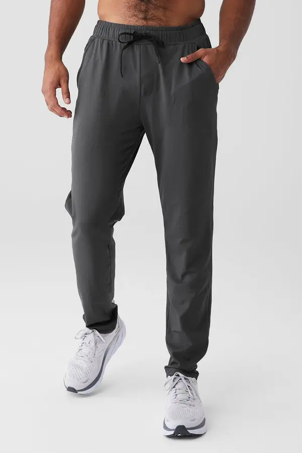 Alo Yoga Conquer Pulse Pants - Anthracite
