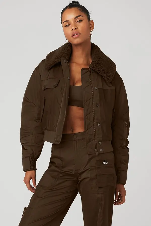 Alo Yoga Blaze Bomber Jacket