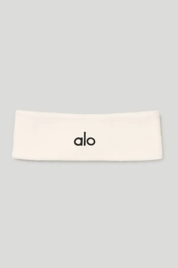 Alo Yoga Performance Ear Warmers - Ivory | Editorialist display picture 1