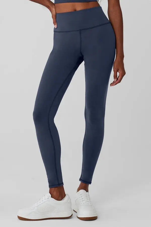 Alo Yoga Airbrush High-waist Legging - Navy