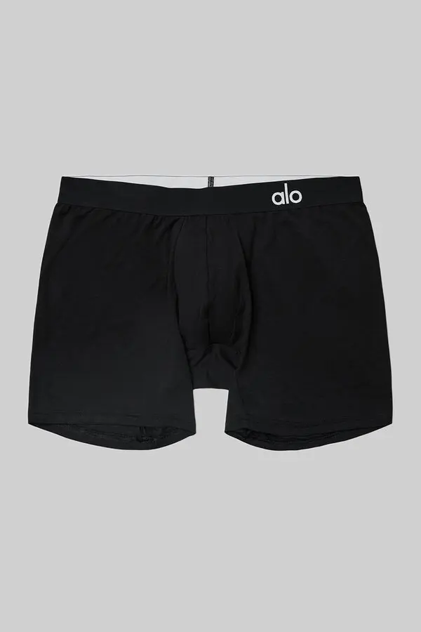 Alo Yoga Day And Night Boxer Underwear - Black