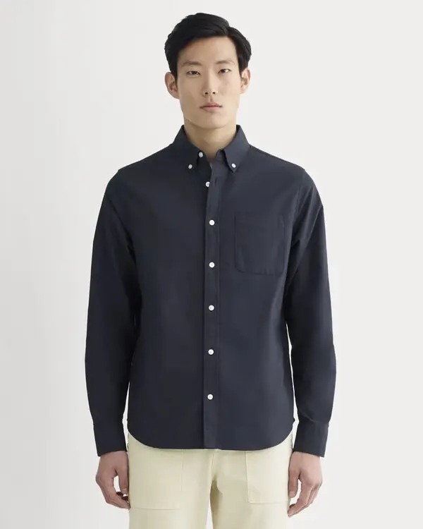 Everlane Classic Oxford Shirt - Navy