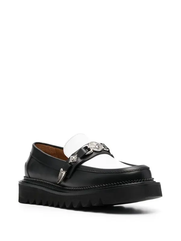 TOGA VIRILIS Plaque-detailing Loafers