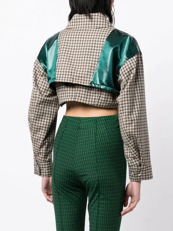 Toga Panelled Cropped Jacket