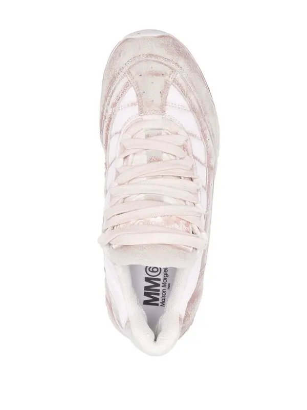 MAISON MARGIELA Panelled Low-top Sneakers