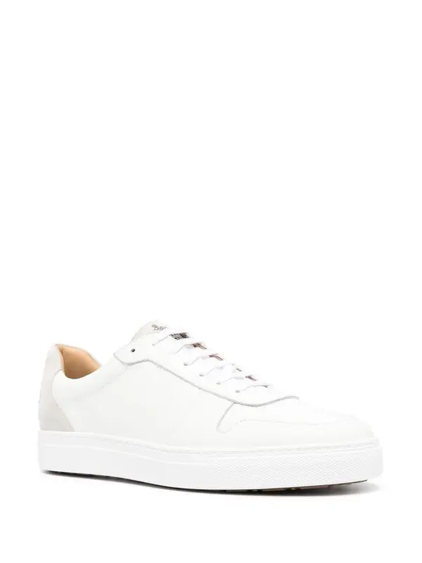VIVIENNE WESTWOOD Logo-print Leather Sneakers - White
