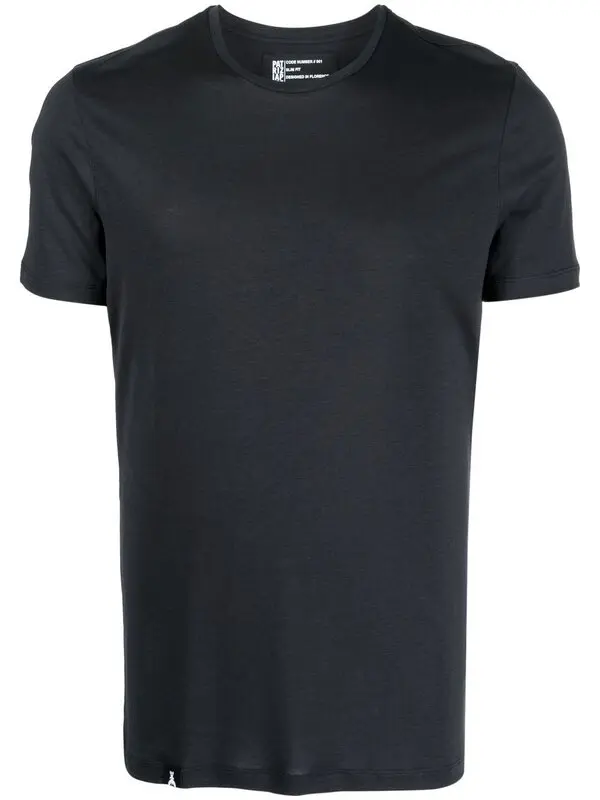 Patrizia Pepe Logo Hem T-shirt - Blue