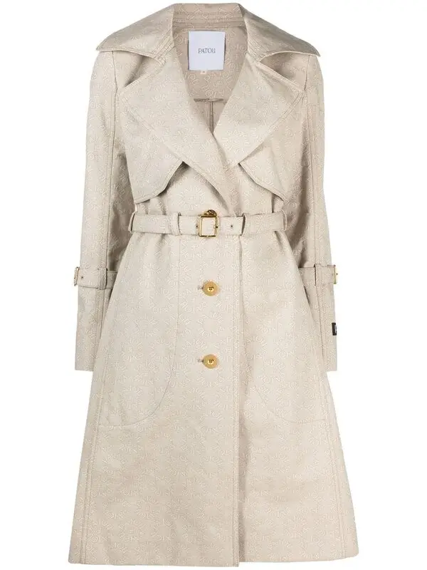 PATOU Belted Trench Coat