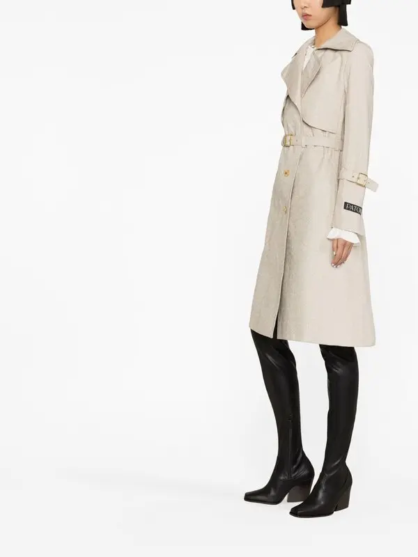 PATOU Belted Trench Coat