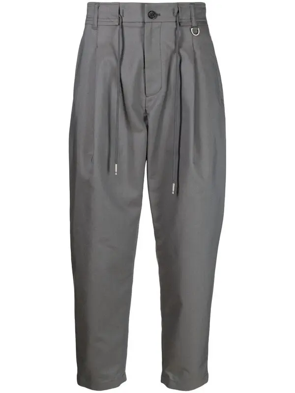SONGZIO Mid-rise Pleated Trousers