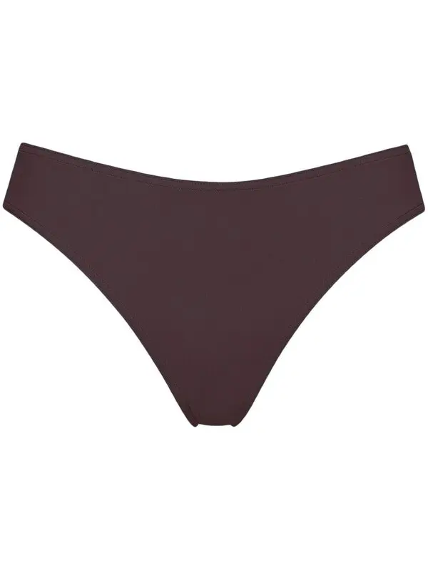 ERES Coulisses High-waisted Bikini Briefs - Brown