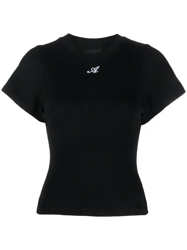 Axel Arigato Script Organic Cotton T-shirt - Black