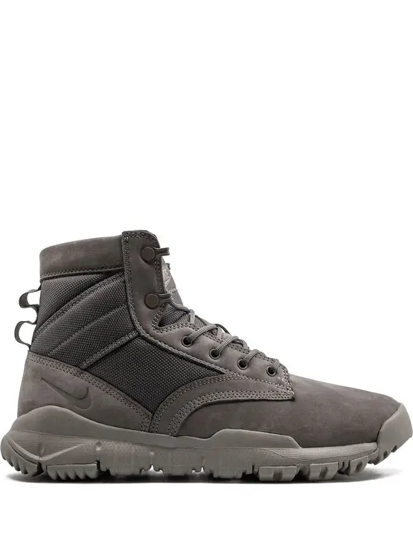 Nike Sfb Nsw Leather Boots Grey Editorialist