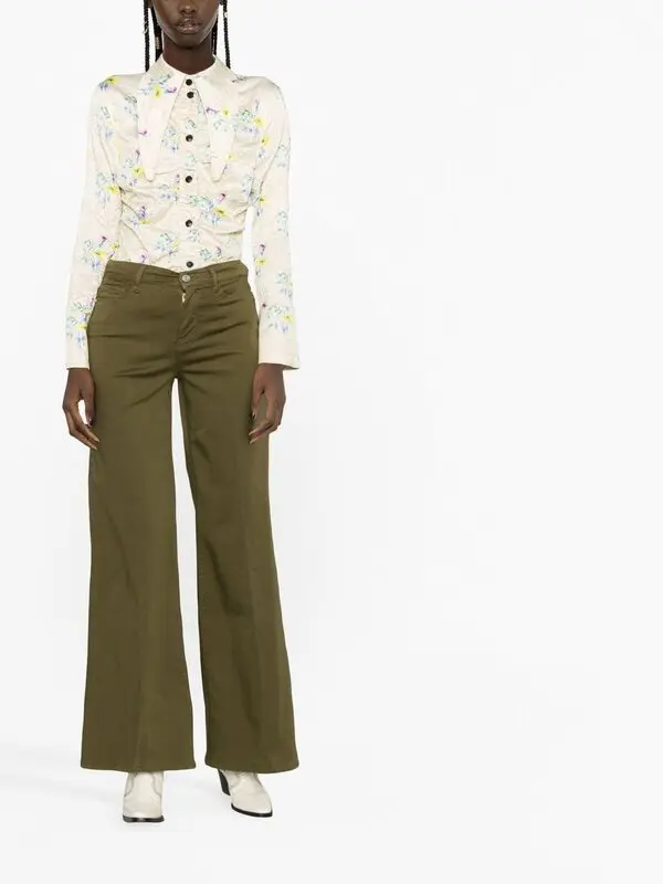 FRAME Le Pixie Palazzo Wide-leg Jeans