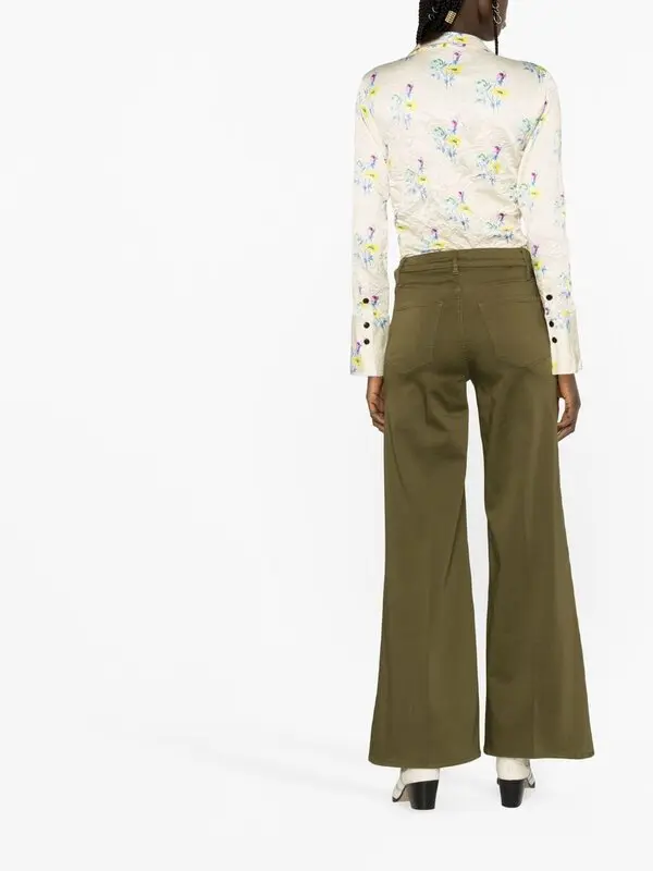 FRAME Le Pixie Palazzo Wide-leg Jeans