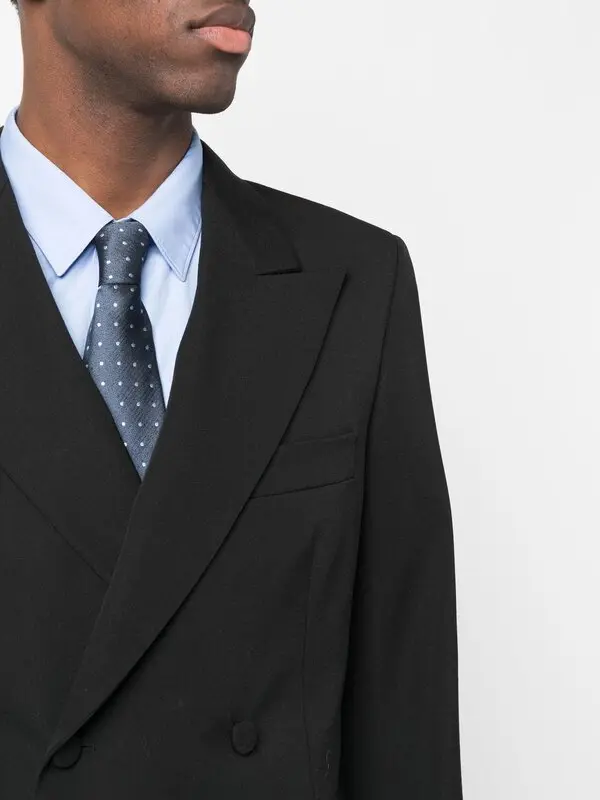 LANVIN Double-breasted Wool Blazer