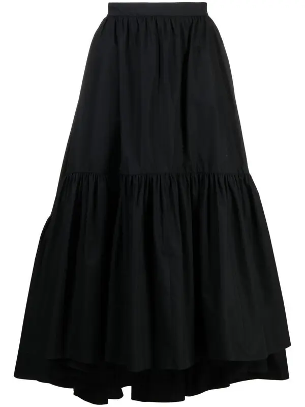 PATOU Asymmetric A-line Skirt