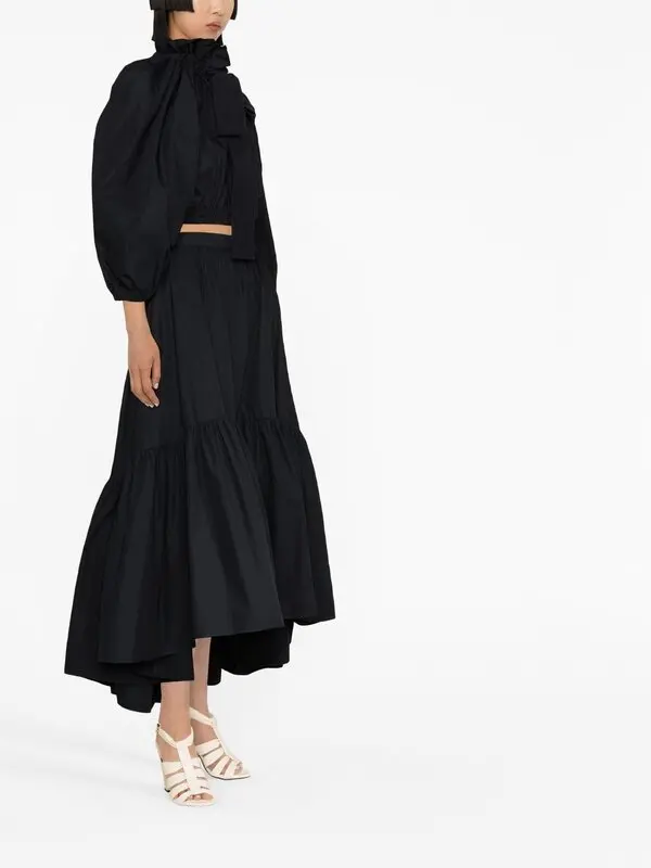 PATOU Asymmetric A-line Skirt