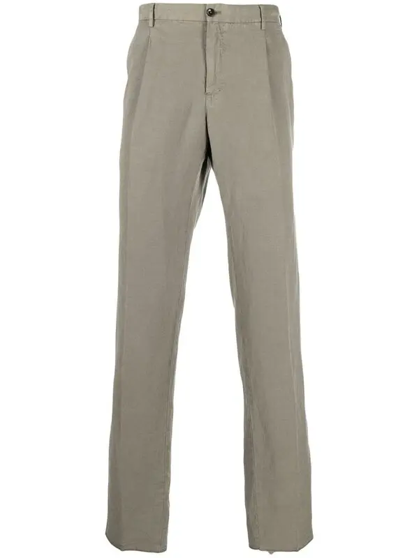 PT TORINO Pressed-crease Trousers