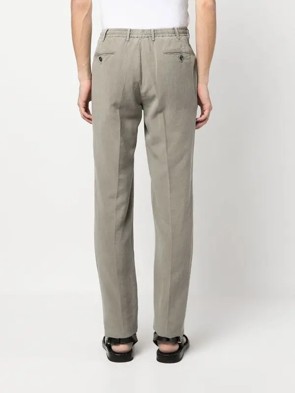 PT TORINO Pressed-crease Trousers
