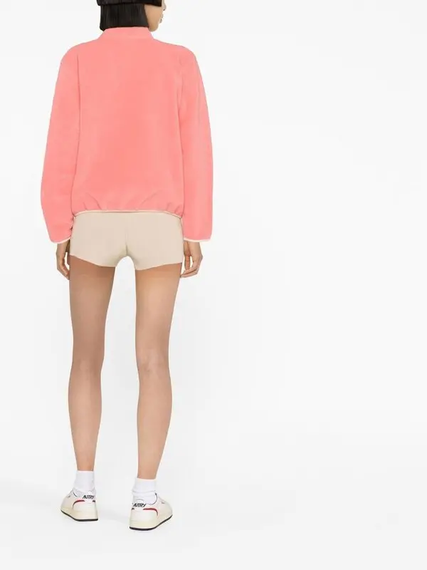 SPORTY & RICH Logo-embroidered Sweatshirt - Pink