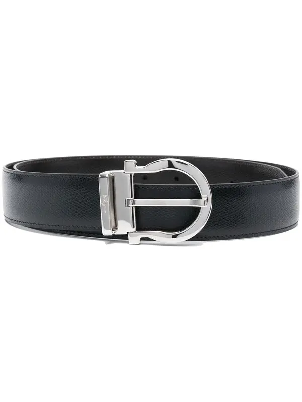 FERRAGAMO Leather Buckle Belt